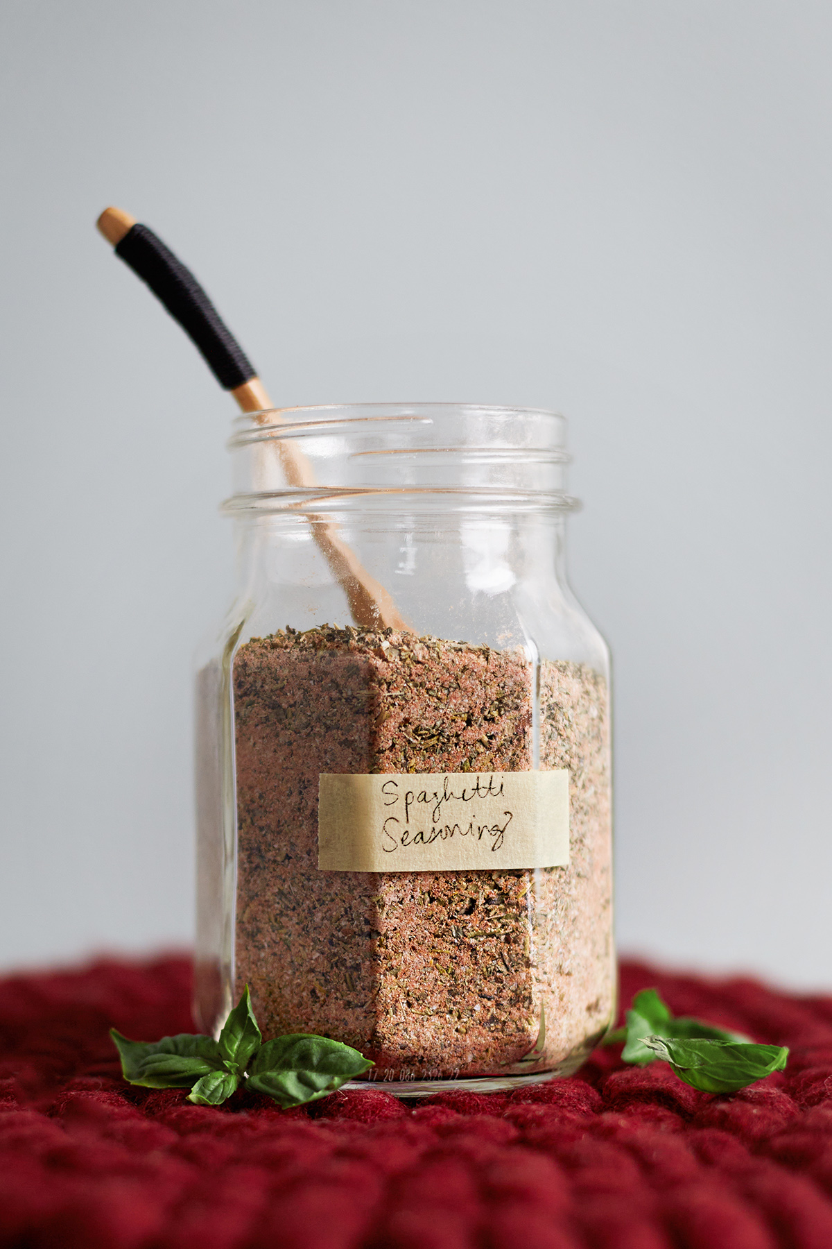 Customizable Spaghetti Seasoning Mix | Good Life Eats®