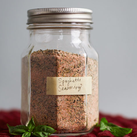 Customizable Spaghetti Seasoning Mix | Good Life Eats®