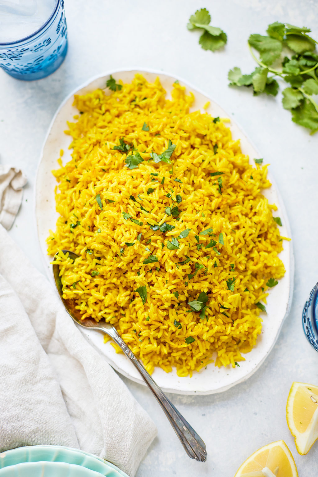 10-Minute Instant Pot Turmeric Rice | Good Life Eats®