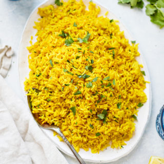 10-Minute Instant Pot Turmeric Rice | Good Life Eats®