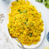 10-Minute Instant Pot Turmeric Rice | Good Life Eats®