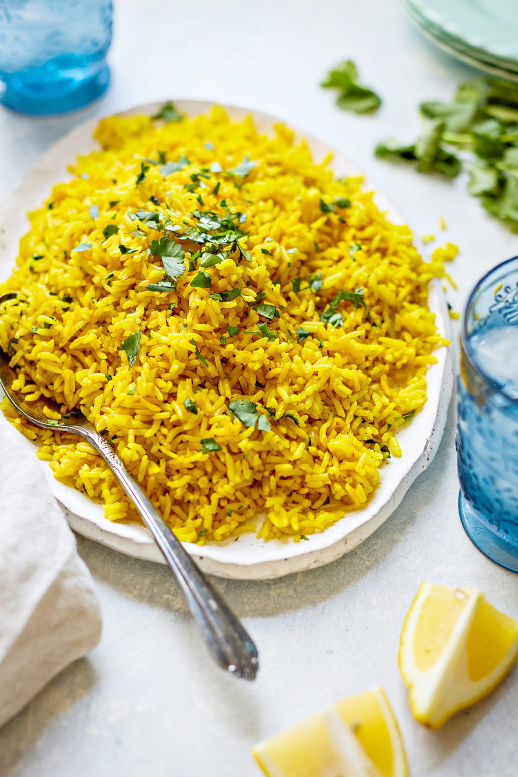 10-Minute Instant Pot Turmeric Rice | Good Life Eats®